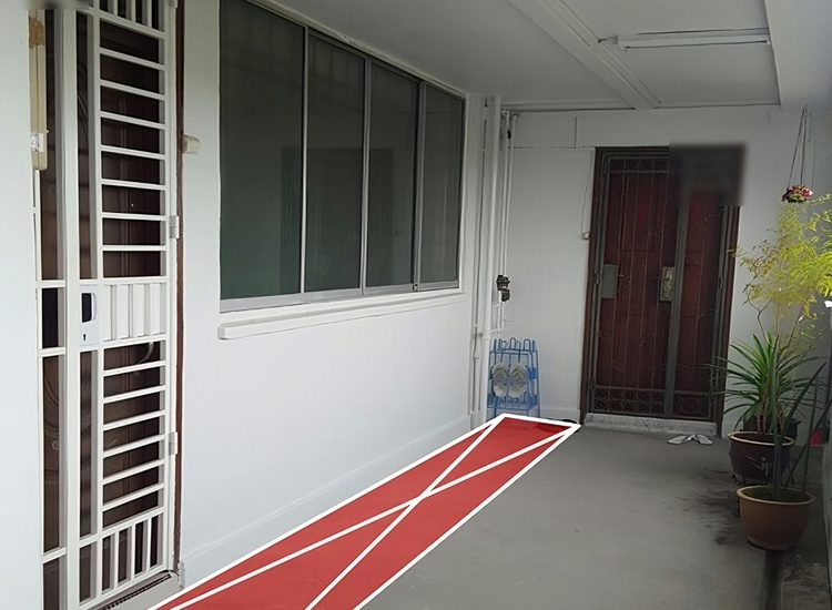 How to buy area outside a HDB unit – Roncasa